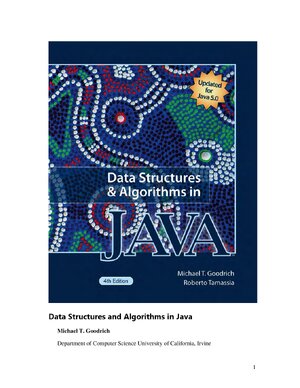 (PDF) Data Structures And Algorithms In Java Fourth Edition - Download