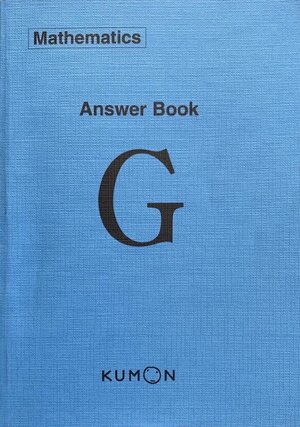 Level G Kumon Answer Book | PDF | Chesser Resources