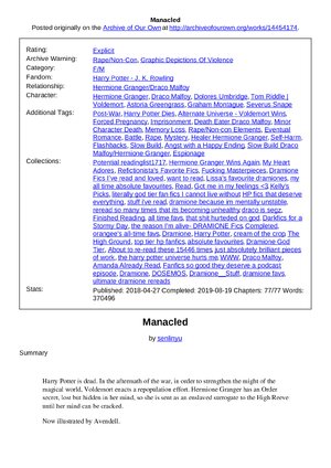 Manacled | PDF | Chesser Resources