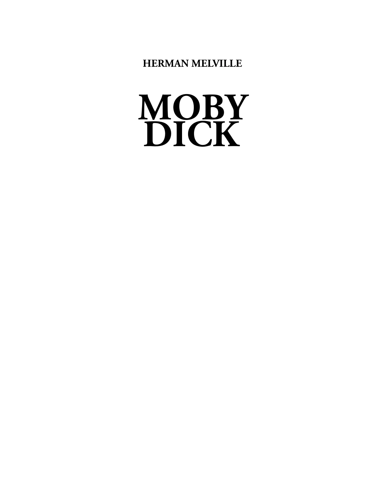 Moby Dick Herman Melville | PDF | Chesser Resources