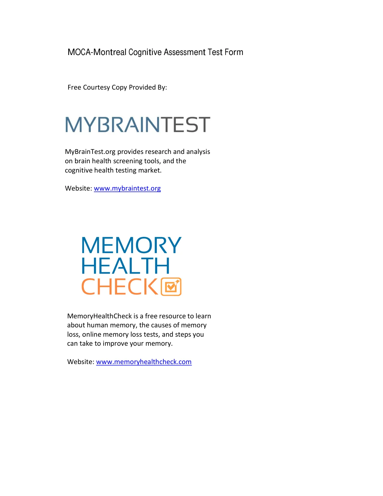 (PDF) MoCA-Test-English_2009 - Download