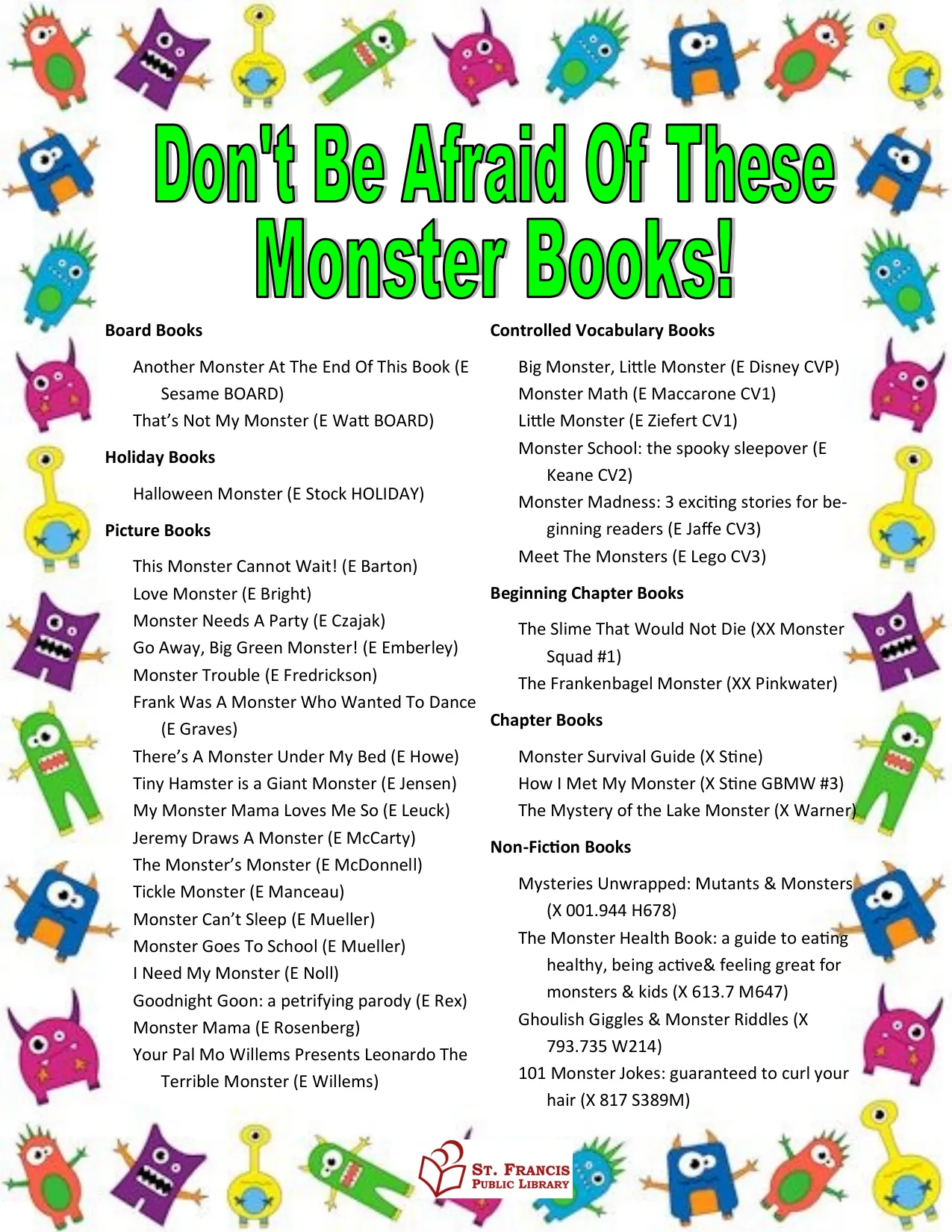 Theres A Monster At The End Of This Book | PDF | Chesser Resources