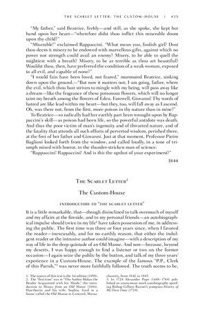 Nathaniel Hawthorne – The Scarlet Letter | PDF | Chesser Resources