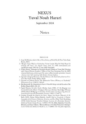 NEXUS Yuval Noah Harari | PDF