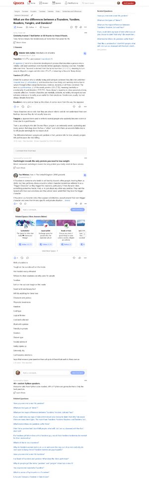 What Are The Differences Between A Tsundere, Yandere, Kuudere, Yangire ...