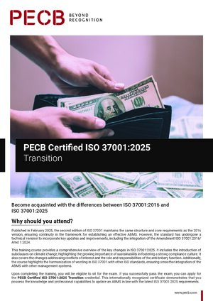 Iso 37001 Transition 4p (1) | PDF | Chesser Resources