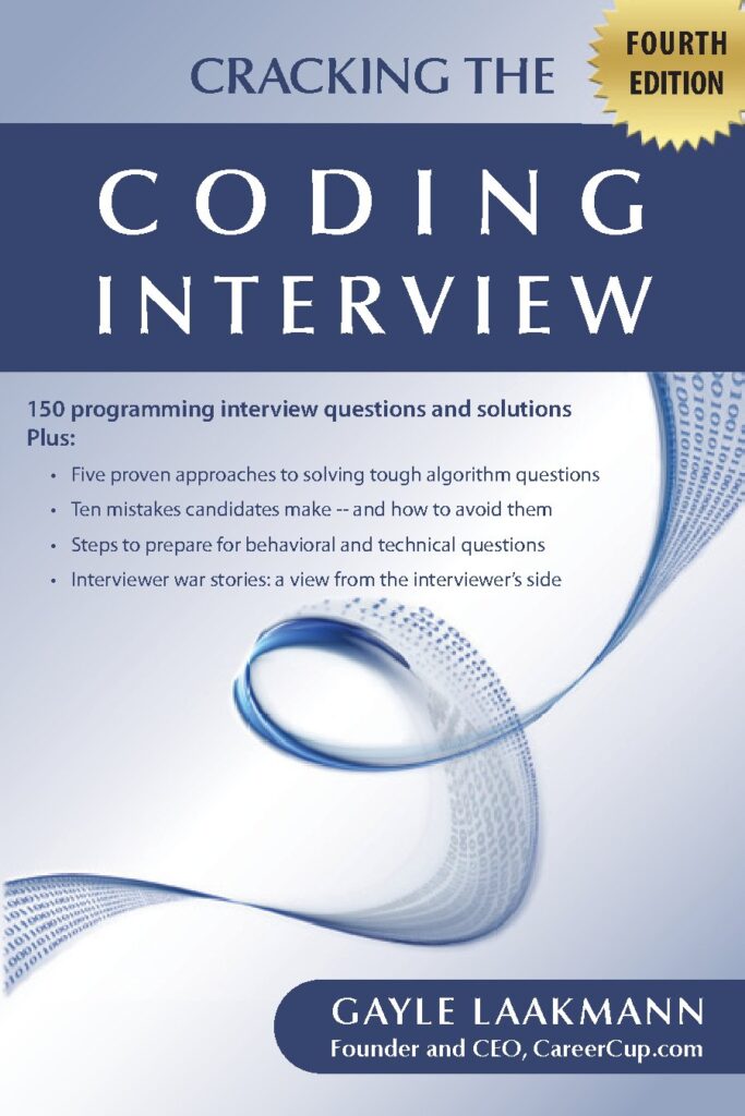 Cracking The Coding Interview 4th Edition By Gayle Laakmann McDowell ...